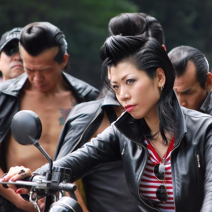 Les gangs Bosozuku au japon