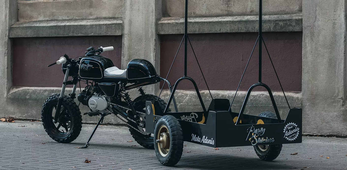 La préparation Cafe Racer Honda Monkey Z50