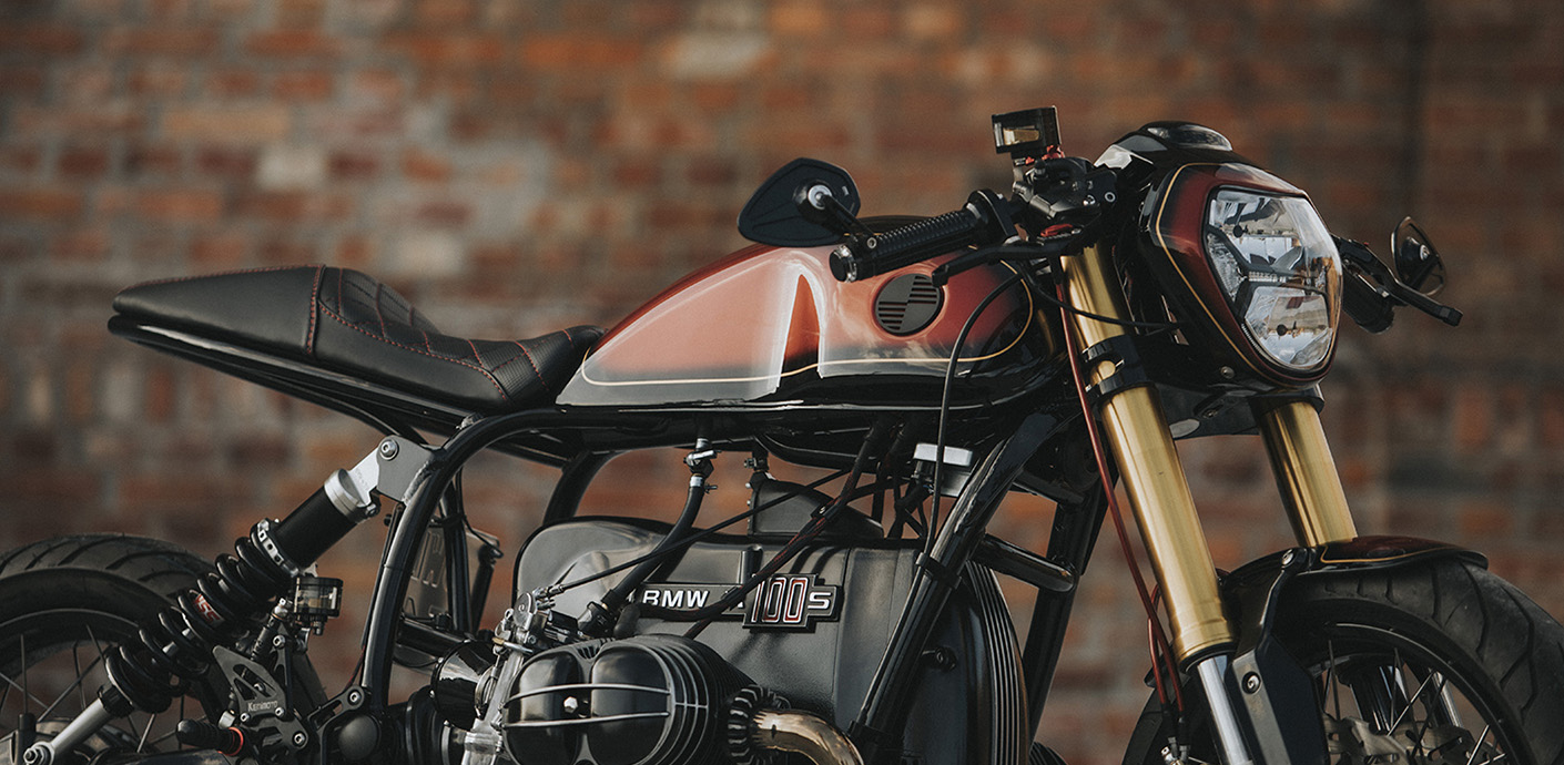 Cafe-Racer BMW R100S par Borsukiewicz Motorsport