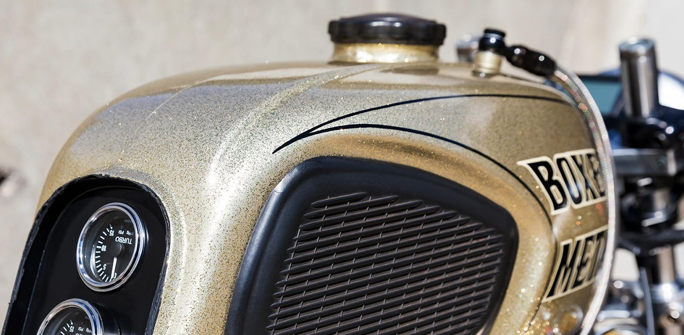 La BMW R100 Drag Style Boxer Metal