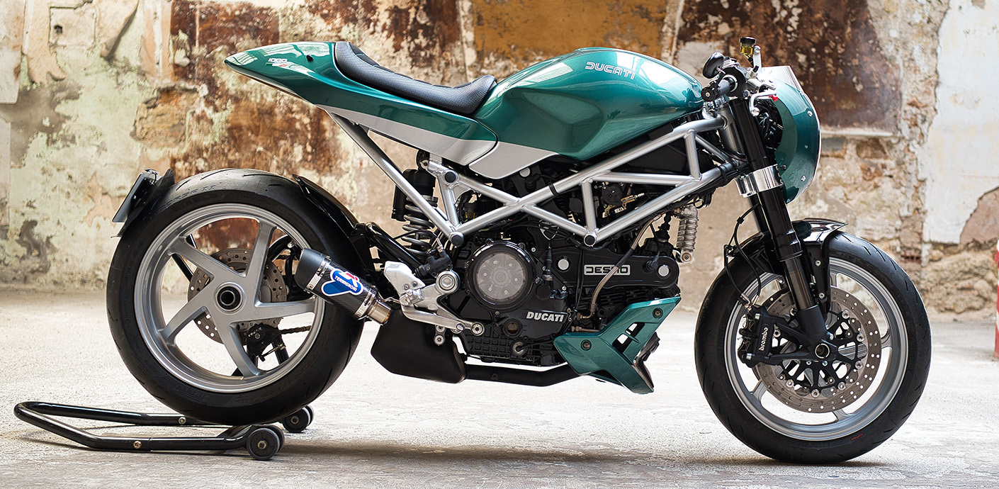 Ducati Monster S2R 1000 Cafe Racer par Jerem Motorcycles
