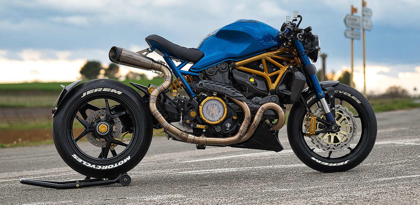 Ducati Cafer Racer 821 par Jerem Motorcycles