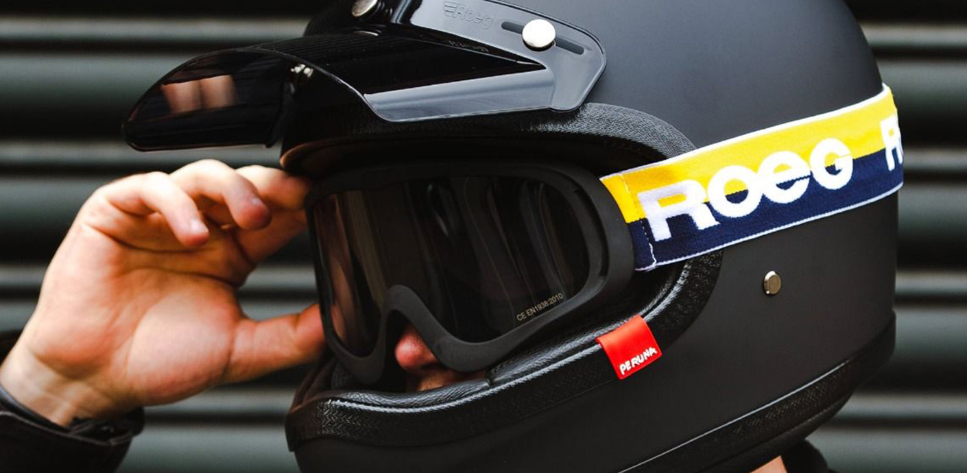 Casque vintage enduro Roeg Peruna 2.0 : retour aux années 70