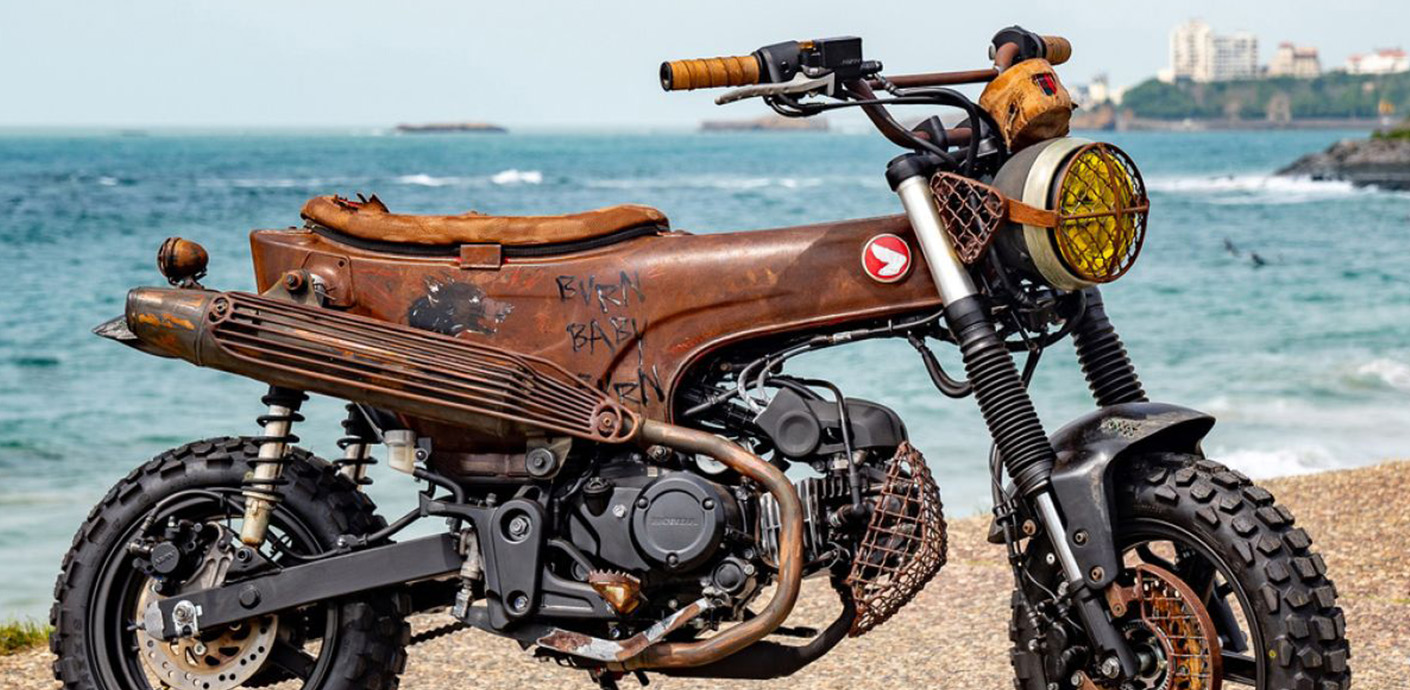 Wheels & Waves Contest Honda Custom Mini-Bikes