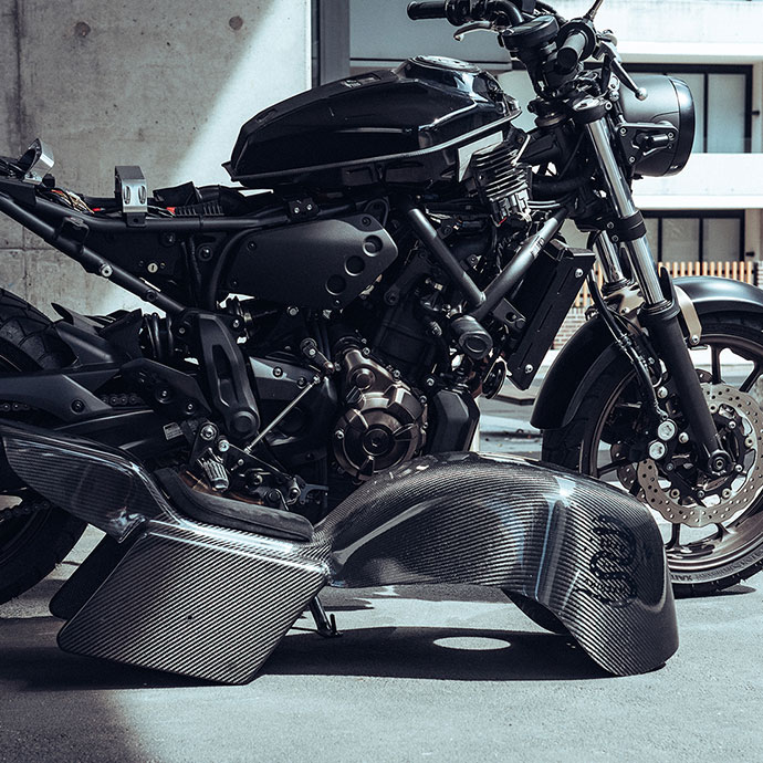 Découvrir le Kit Deus pour Yamaha XSR700 & MT07 : The Bomshell