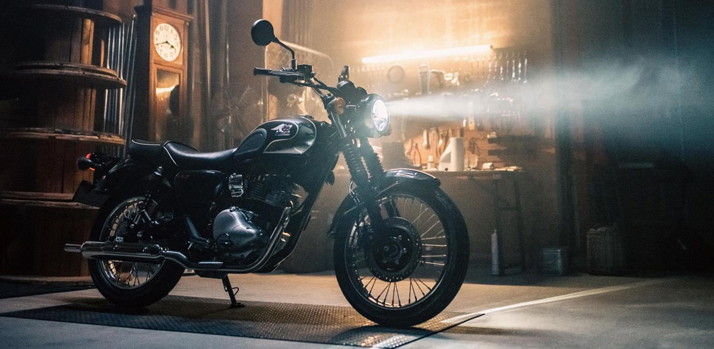 250 Meguro Kawasaki - Style vintage