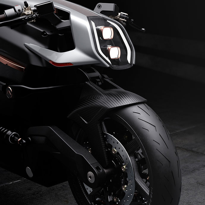 Découvrez la moto électrique Arc Vector : un concept global