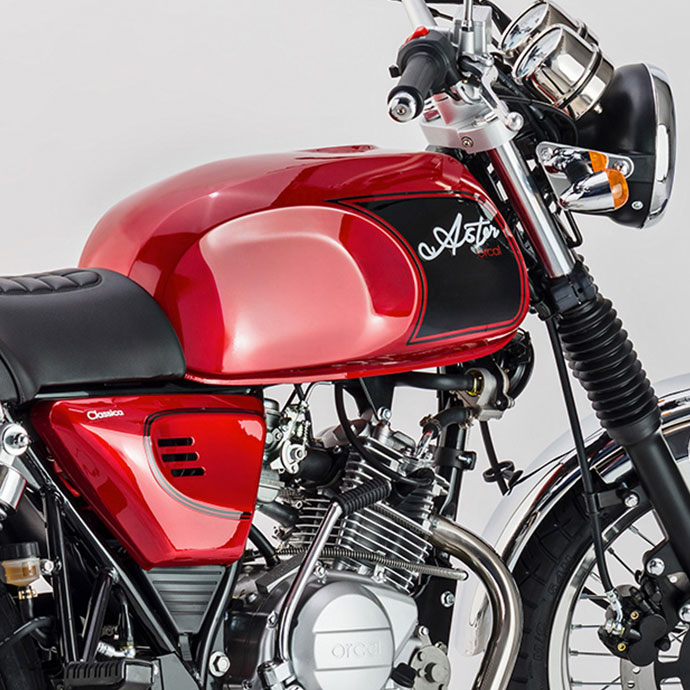 Orcal Astor 125 un Best-Seller logique