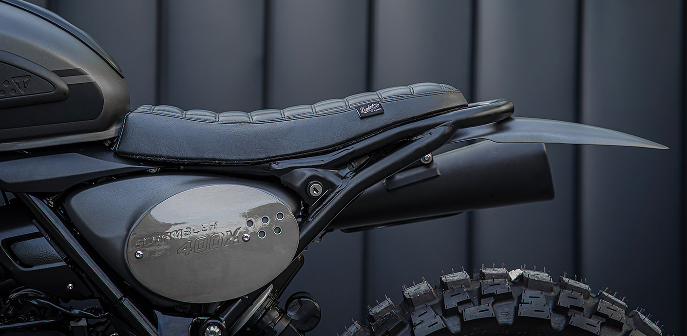 K-Speed’s custom - Triumph Scrambler 400 X et Speed 400