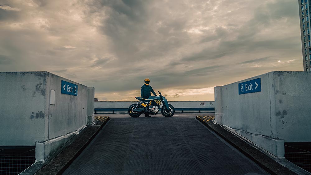 Moto The Kitchen Netflix - Shotgun 650 Custom
