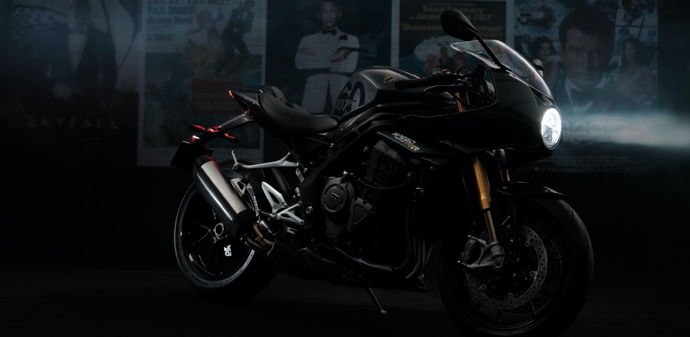 Speed Triple Triumph RR James-Bond 007 : Bond Edition