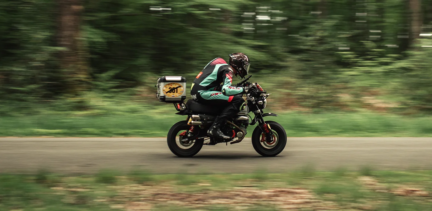 SW Motech Honda Monkey : Une preparation Racing Inedite par Thorn Bike